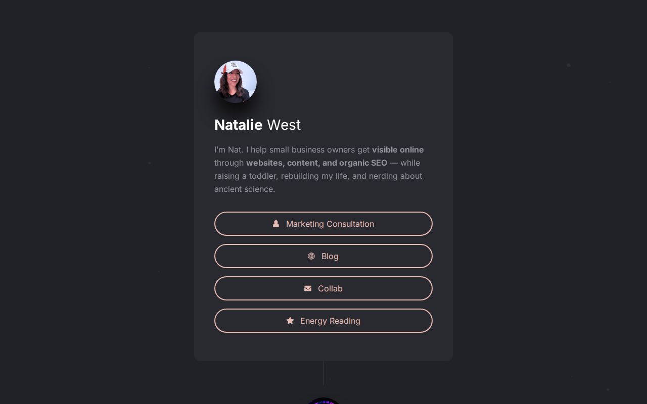 Natalie West | Founder, Strategist, Spiral Architect